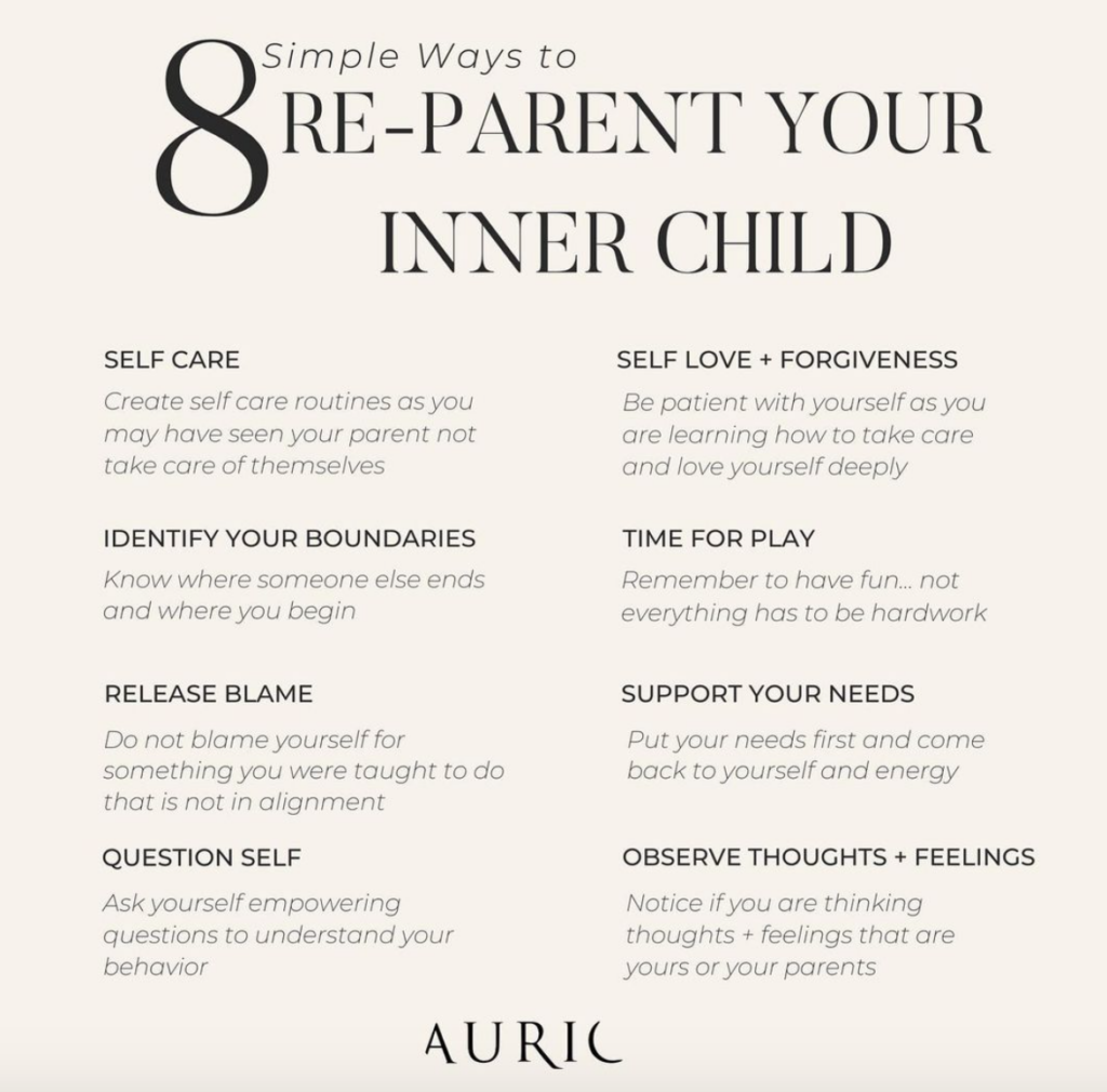 Reparenting your Inner Child - Showit Blog